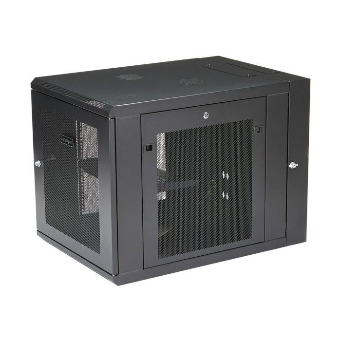 StarTech.com Rack serveur 12U a montage mural Boitier armoire serveur a ...