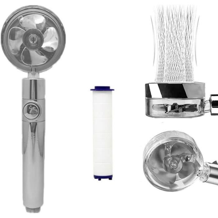 Pommeau De Douche À Hélice, Pommeau De Douche À Ventilateur Turbo ...