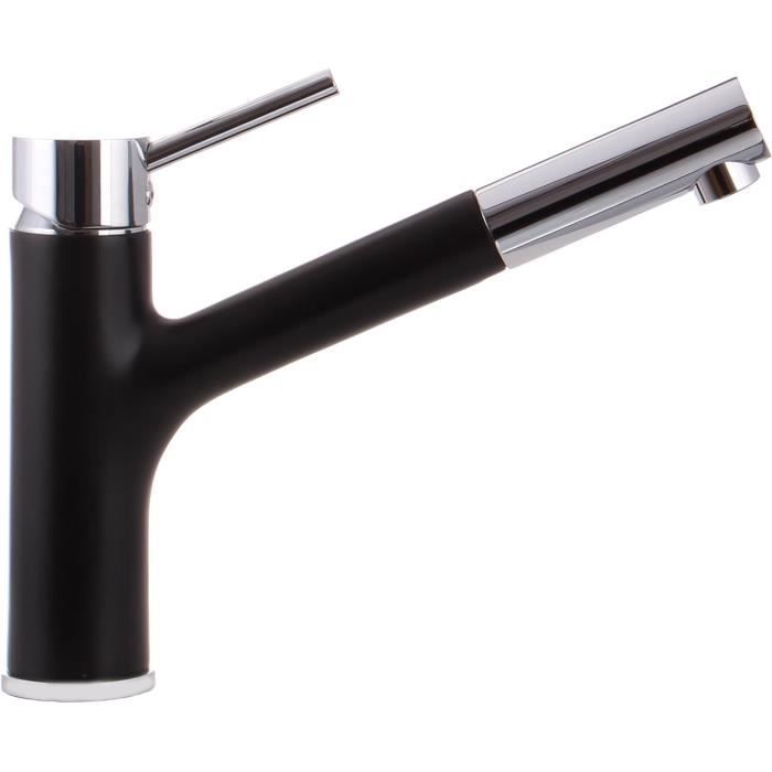 Robinet Mitigeur De Cuisine Avec Douchette Extractible Monocommande ...