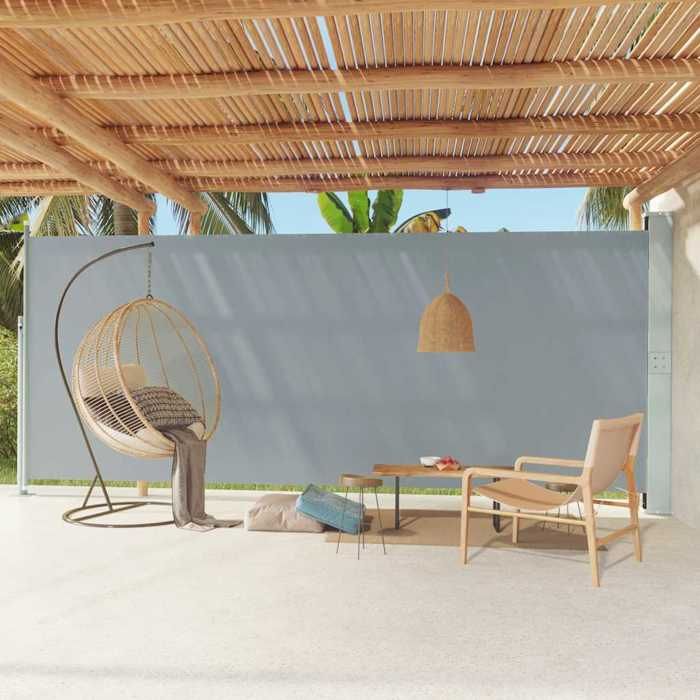 VidaXL Auvent Latéral Rétractable de Patio Ecran de Jardin Ecran d ...