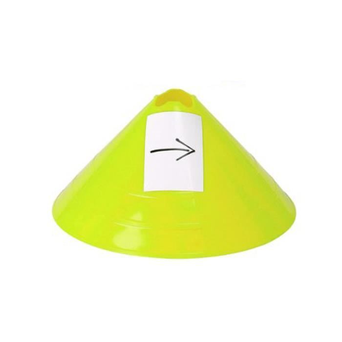 Lot de 10 plots pour marquage 15 cm- Jaune - Cdiscount