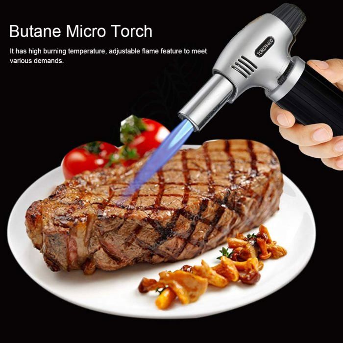Comme le Montrent Gaz Butane Micro Coup Briquet Torche Rechargeable ...
