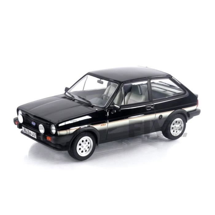 Voiture Miniature - NOREV - Fiesta XR2 - 1981 - Noir - 1/18 ...