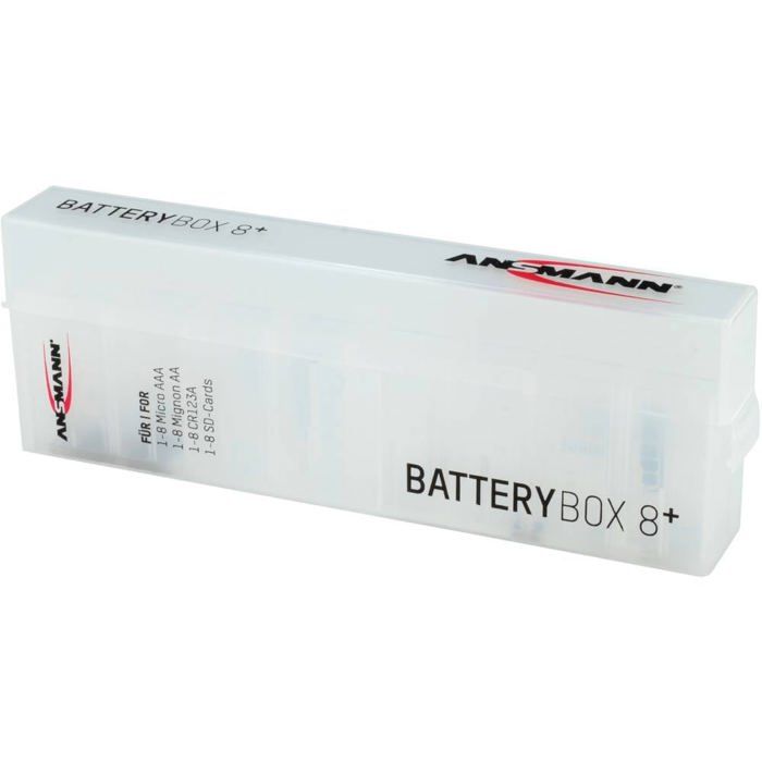 Boîte de piles LR3 (AAA), LR6 (AA), CR 123 Ansmann 4000033 (L x l x H ...