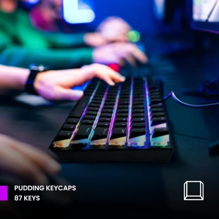 Blue Blitz Claw Clavier Gamer - Rétroéclairage Rgb - Deux Complets De ...