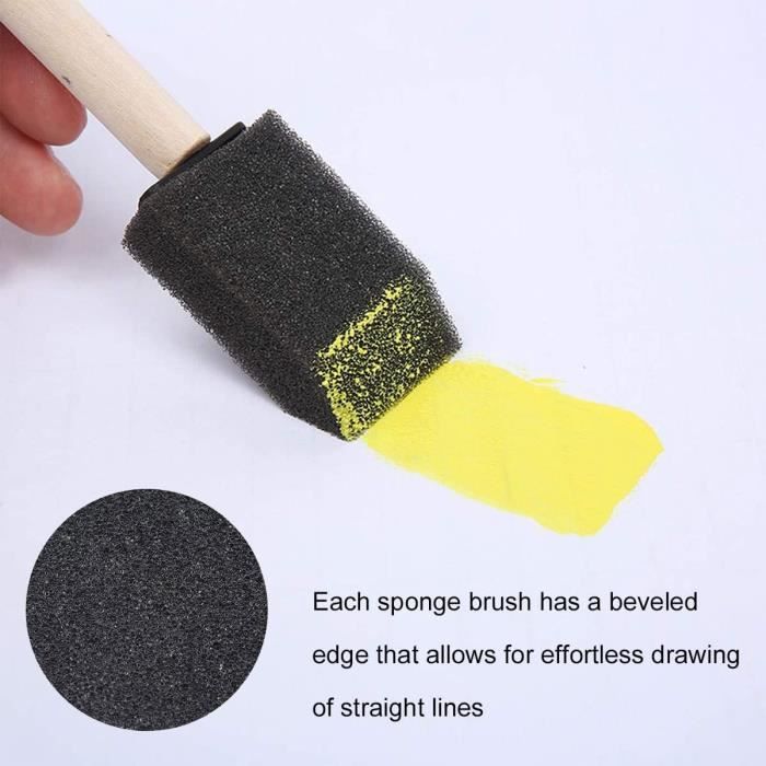 Outil D'Éponge De Peinture,Pinceau Mousse De Peinture Brosse,Brosses À ...