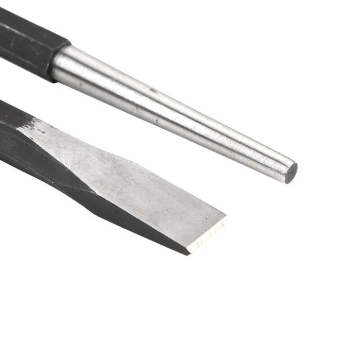Garosa Poinçons mécaniques Mechanics Punches and Chisel Set, Pin Centre ...