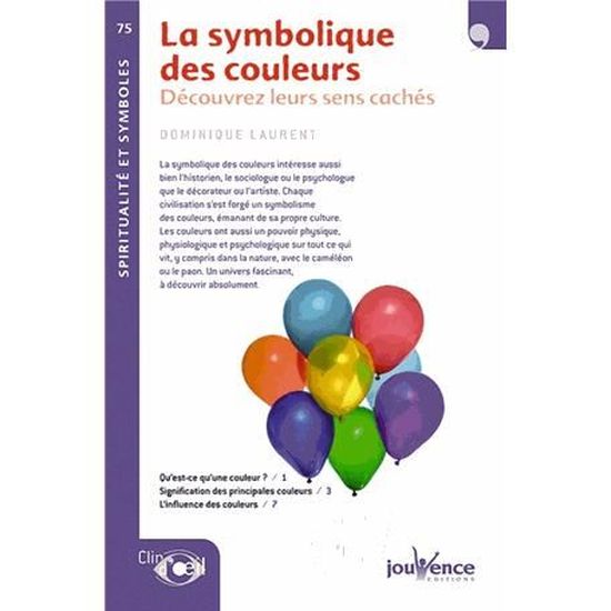 La symbolique des couleurs - Cdiscount Librairie