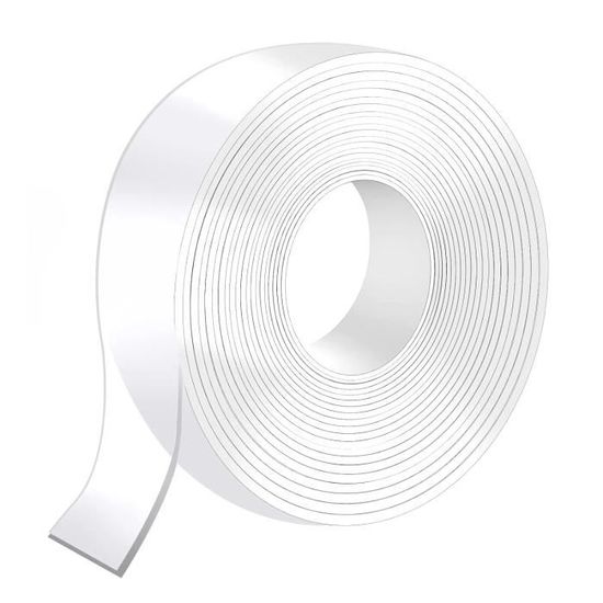 5M Scotch Double Face Extra Fort, 5M x 3CM x 2MM Scotch Transparent ...