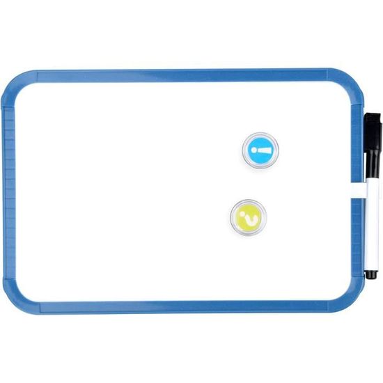 Tableau blanc magnétique 20 x 30 cm effaçable à sec Mini tableau blanc ...