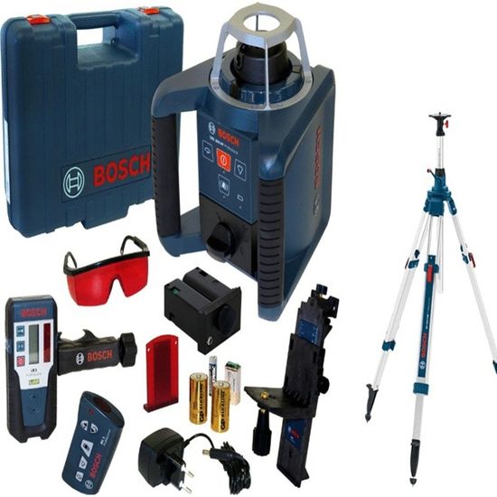 Niveau laser rotatif GRL 300 HV en coffret standard avec trépied ...