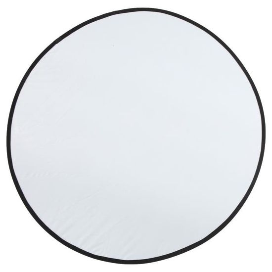 Réflecteur argent et blanc Réflecteur de lumière, réflecteur rond 2 en ...