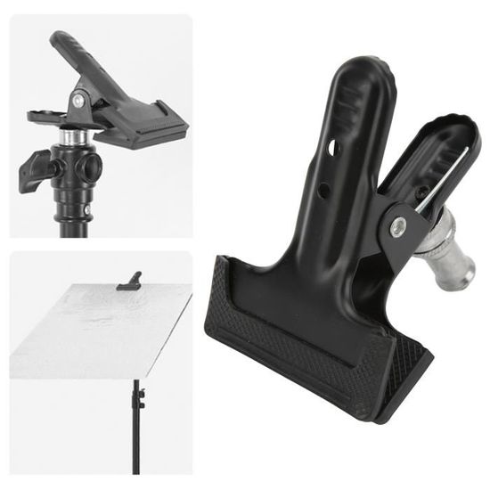 Pince de fixation trépied pour studio photo HURRISE - Compatible avec ...