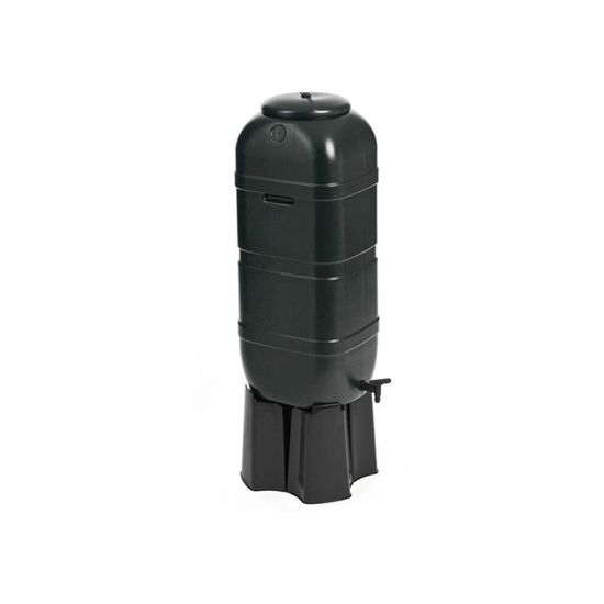 Citerne d'eau - STRATA - Water butt set - 100L - 4 parties - Noir ...