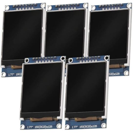 5 X 1,77 Pouces Écran Tft St7735 128X160 Pixels Compatible Avec Arduino ...