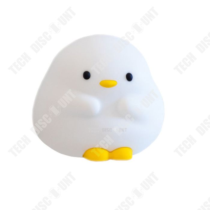 Veilleuse - TECH DISCOUNT - Dun Dun Duck - Rechargeable USB - LED ...