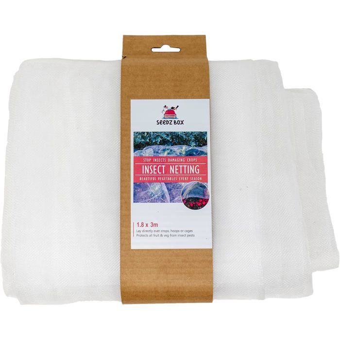 Filet Anti-Insectes pour légumes 1,8 m x 3 m – Empêche Les Oiseaux, Les ...
