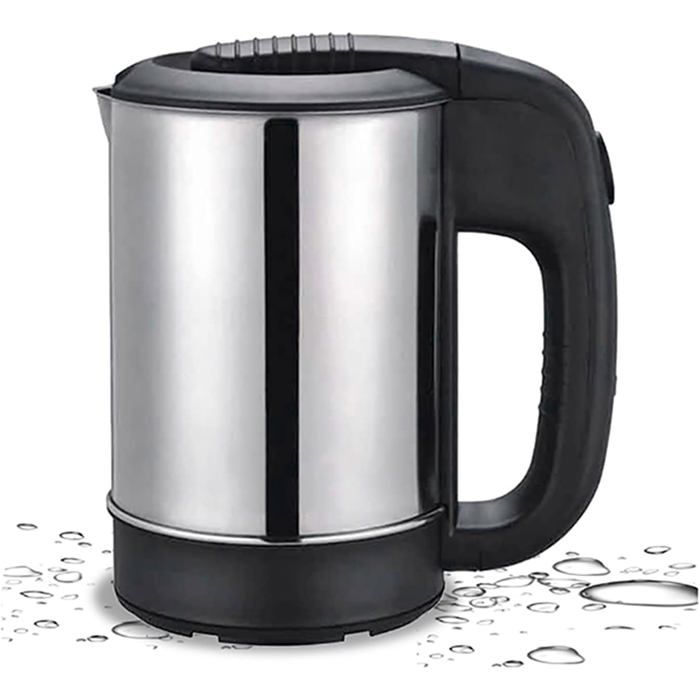 Irishom Mini Electric Kettle, 0.5L 1000W Stainless Steel Automatic Shut ...
