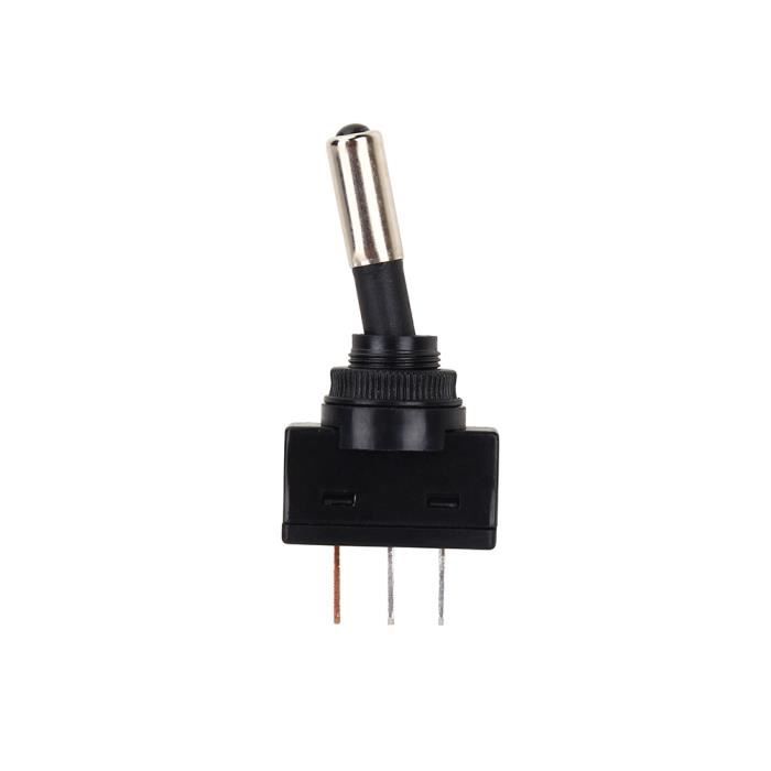 12V 20A Car Auto Blue LED Light Toggle Rocker Switch 3Pin SPST ON/OFF ...