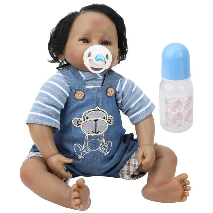 Reborn Baby, poupée bébé garçon flexible, pour bébé enfants fille à la ...