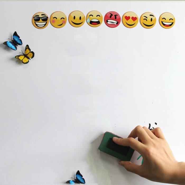 Tableau Blanc Effaçable Magnétique 42x30CM Autocollant Stickers pour ...