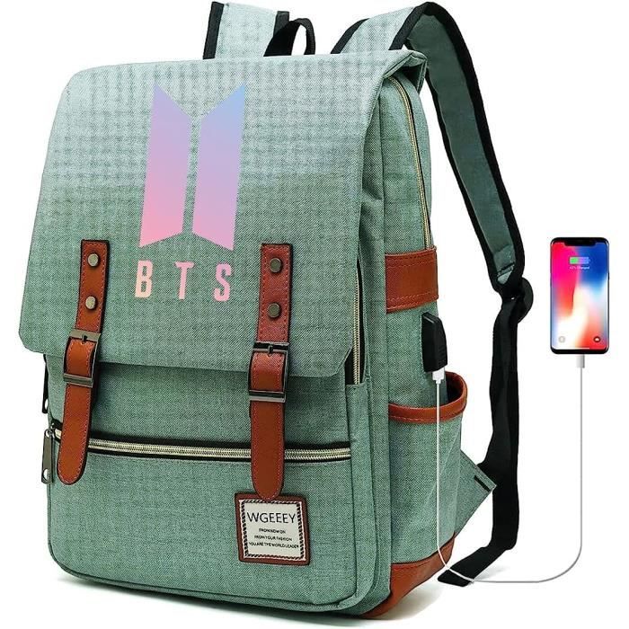Kpop Bts School Backpack Merchandise, Bts Book Bag Backpack Sac À ...