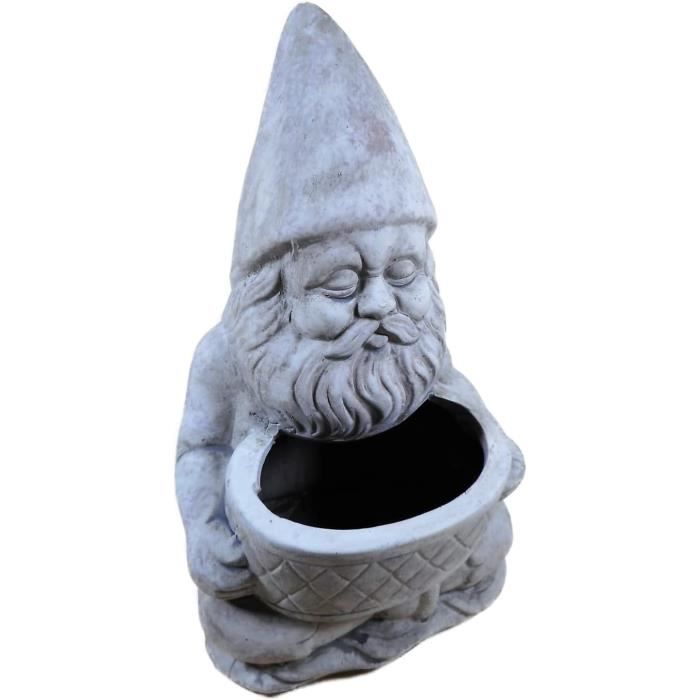 Gce G3 Pot De Fleurs Nain De Jardin 24 X 15 Cm[H7115] - Cdiscount Jardin