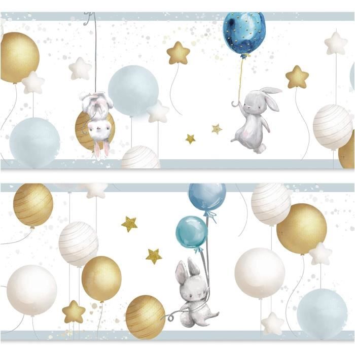 Frise 15 Cm X 200 Cm Pour Chambre D'Enfant Ou De Bébé Autocollant Mural ...