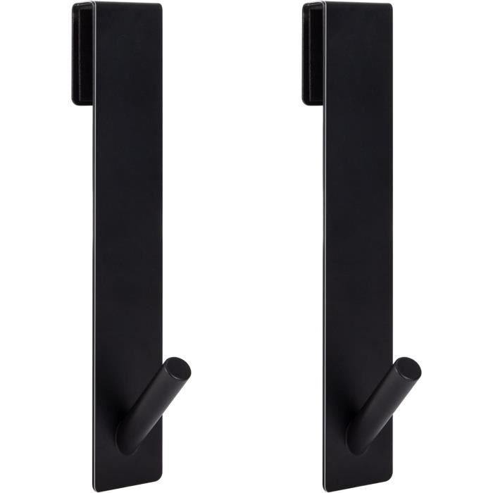 Crochets De Porte De Douche - [n598] - Noir - Crochets serviette - Design pratique - Facile à ...