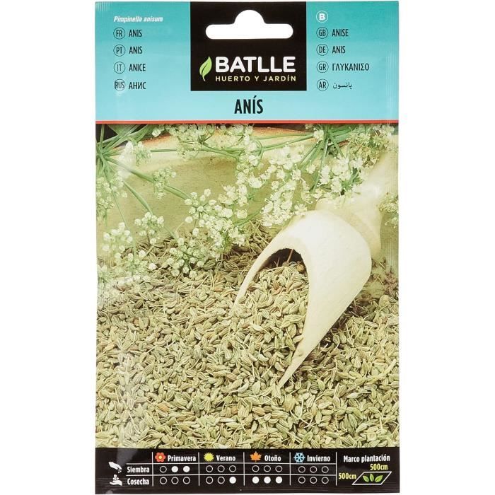 Graines aromatiques de Batlle - Arbre Anis vert (8g).[G1687 ...