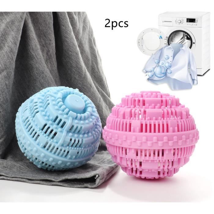 Boule de Lavage,Boule linge avec microsphères,Anti Poil Machine À Laver ...