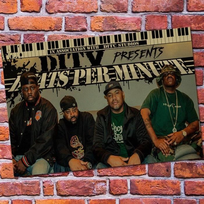 Affiche de chanteur de Rap, de grande qualité, décor mural, décoration ...