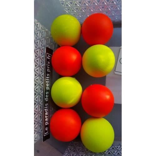 Cochonnet de pétanque,8 cochonnets en bois fluorescents , but cochonnet ...