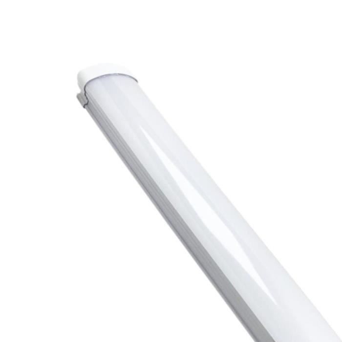 Réglette LED étanche 60cm 18W IP65 - SILUMEN - Blanc neutre - Faible ...
