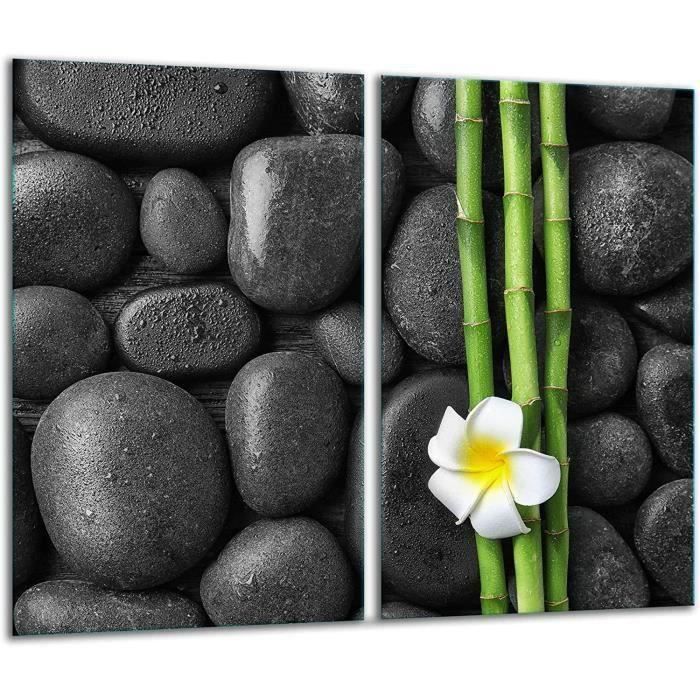 Plaque de protection universelle pour plaque de cuisson 2 x 30 x 52 cm ...
