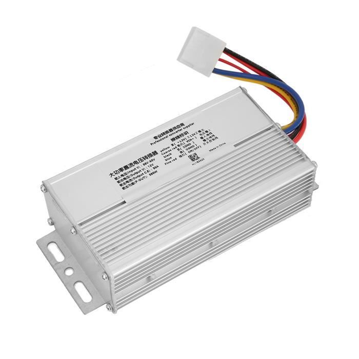 Convertisseur De Tension Transformateur De Tension Abaisseur 36-96V À 12V Dc Convertisseur ...