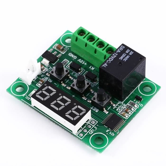 EJ.life Module de thermostat 12V -50-110°C 12V W1209 Module de capteur de commutateur de ...