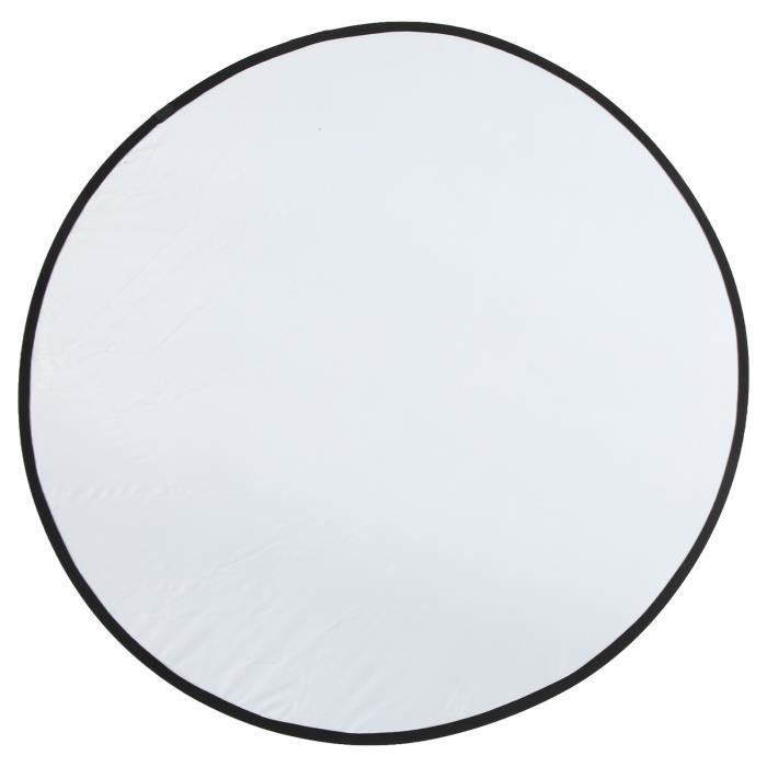 Réflecteur argent et blanc Réflecteur de lumière, réflecteur rond 2 en ...