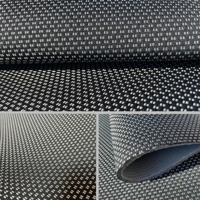 Tissu revêtement automobile - Noir - 160 cm - Épaisseur 4,5 mm ...