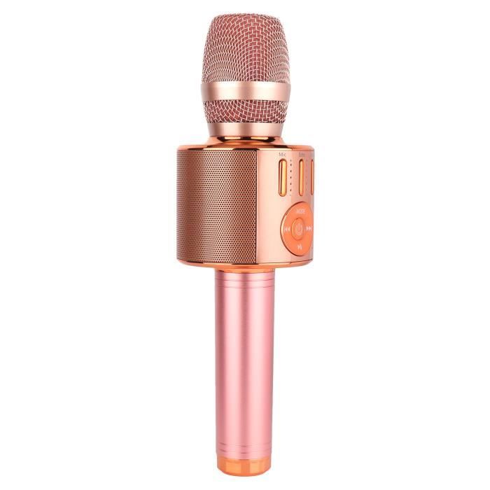 Garosa Machine de karaoké sans fil Microphone Bluetooth sans fil ...