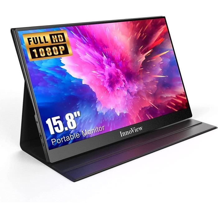 Ecran Portable, 15,8 Pouces 1920x1080 FHD InnoView Moniteur Portable ...