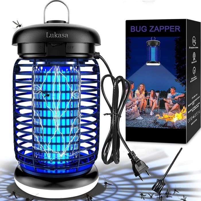 Lukasa Lampe Anti Moustique 15W 4200V Derniers Modèles UV Tue Mouche ...