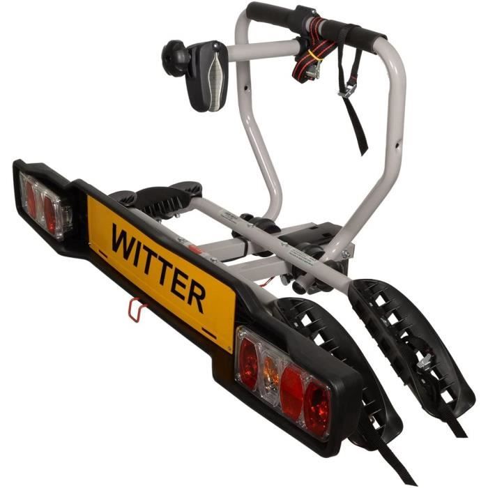 Witter Towbars Support de vélo pour Voiture ZX202, Montage sur la Barre ...