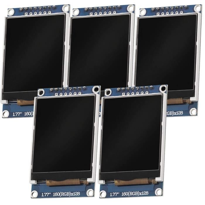 5 X 1,77 Pouces Écran Tft St7735 128X160 Pixels Compatible Avec Arduino ...