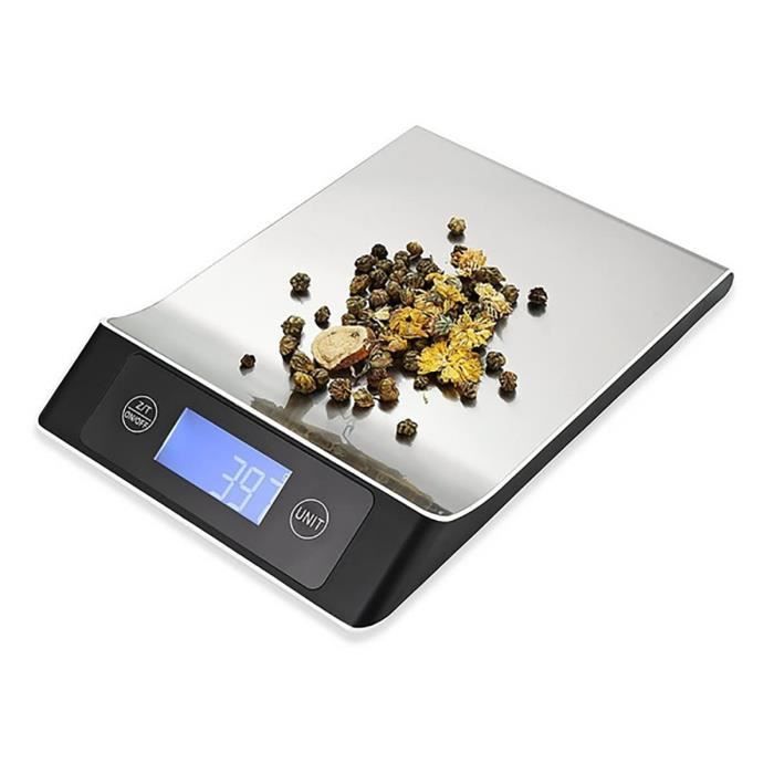 Balance Alimentaire Numérique 15 Kg-1 G, Mini Balance De Haute ...