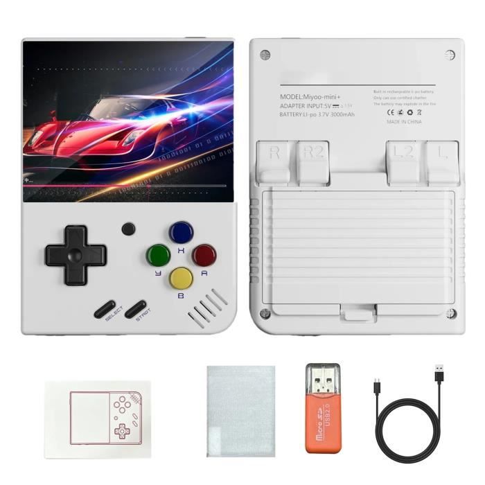 Console de jeu rétro Yoo Mini Plus - 32g - Écran 3.5 pouces - Batterie ...