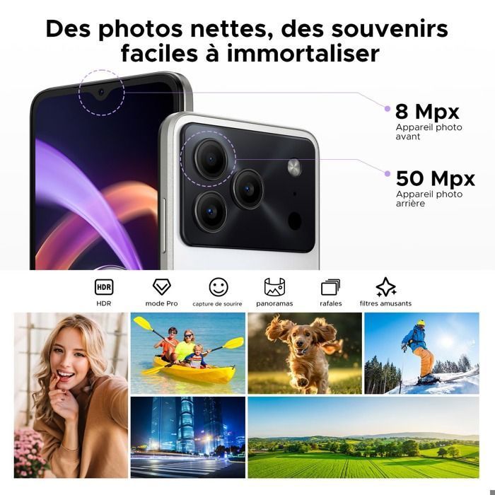DOOGEE Note56 Plus Smartphone - Android 16 Gemini AI, 48GB+256GB ...