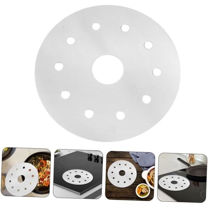 Gadget De Cuisine Plaque De Conduction Thermique En Acier Inoxydable Diffuseur De Chaleur Pour ...