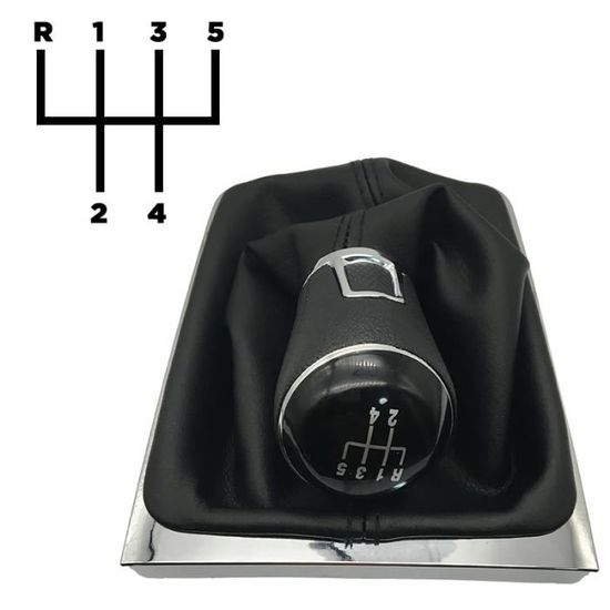 5 vitesses - Levier de changement de vitesse avec couvercle de ...