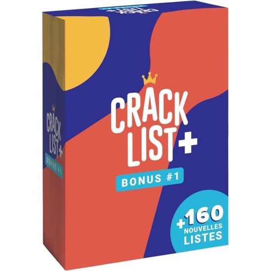 Crack List - Jeu Du Petit Bac - Jeu De Cartes - Jeu D'Ambiance - Entre ...